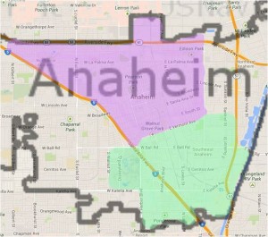 From One Year Ago: On Anaheim Districting Maps — One or Two District ...