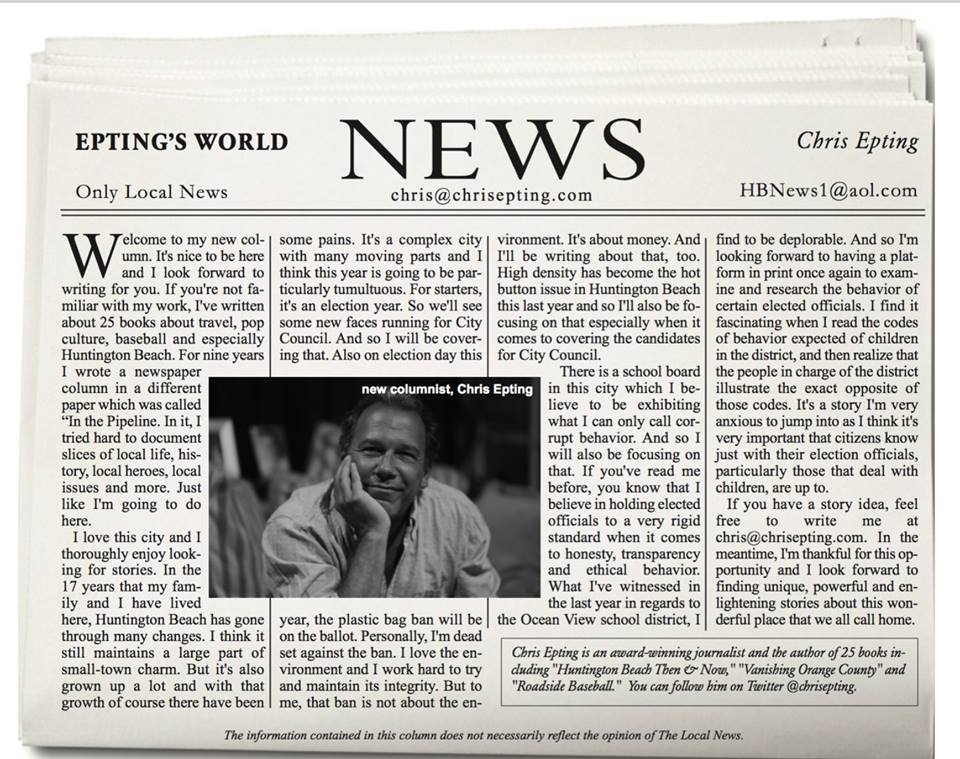 Farce or Menace? HB’s Chris Epting hooks up with HB’s Dave Garofalo ...